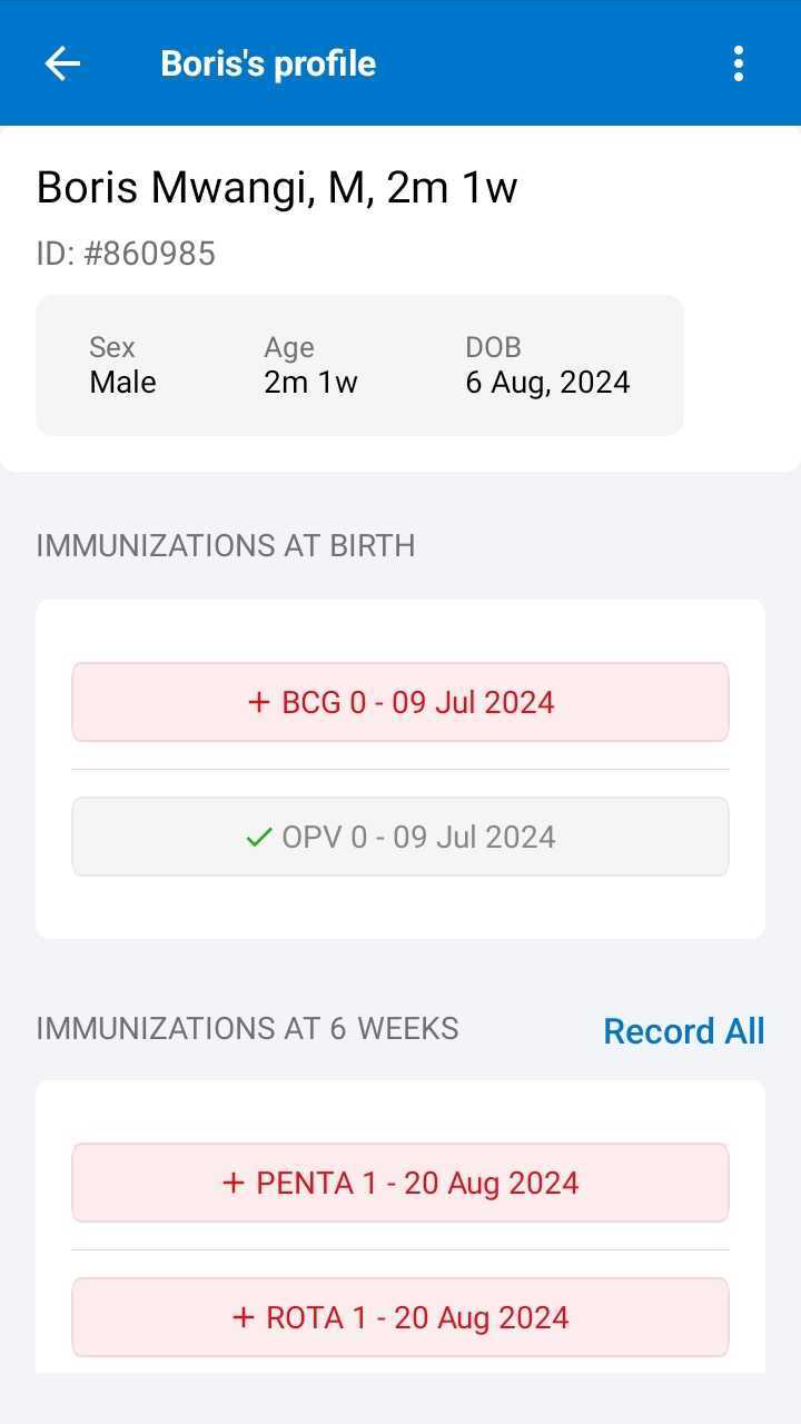 Global Immunization Product Suite – OpenSRP